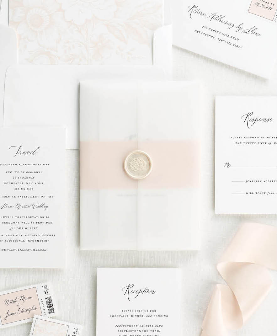 What To Include In Your Wedding Invitation Bundles - Betches