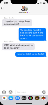 The Royal Family Group Text Goes IN On Harry & Meghan - Betches