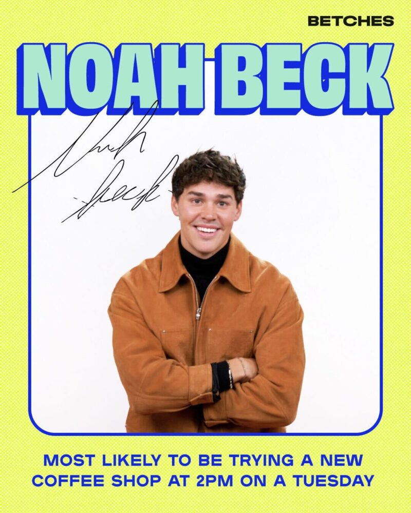 Noah Beck Hall Of Betches: 'Sidelined: The QB and Me,' Crushes