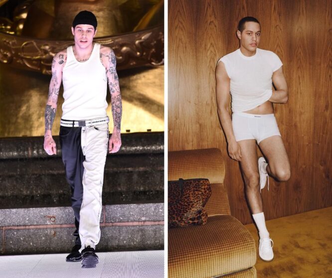 Pete Davidson Is In Undies And No Tats For Sexy Reformation Ad - Betches
